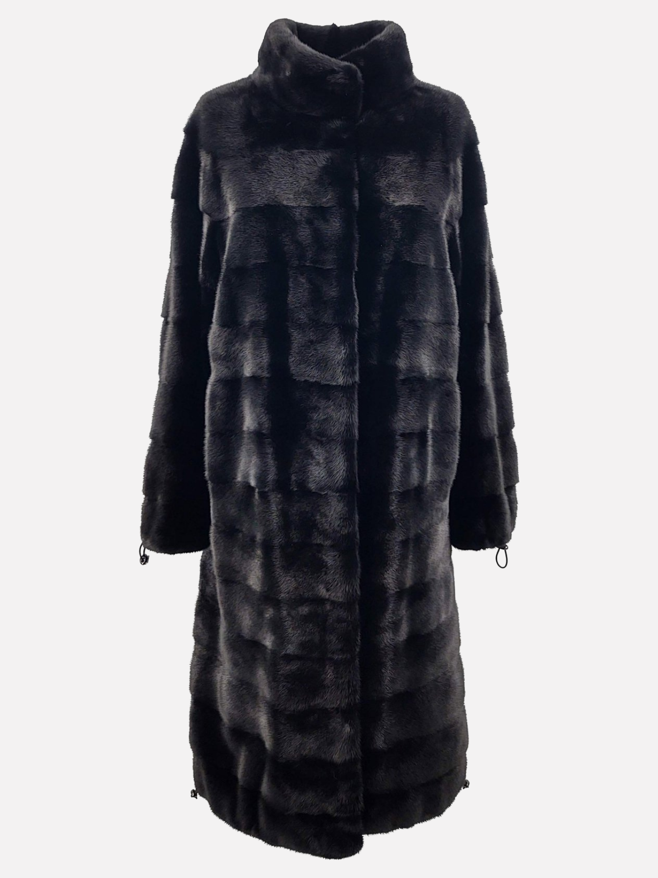 Acropolis, 105 cm. - Mink Dyed - Women - Black / Mink Pels - Levinsky ...